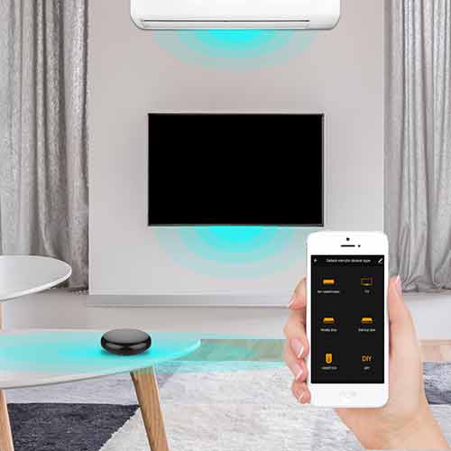 WiFi IR Remote Control Smart Home Blaster Infrared Wireless Control via ...
